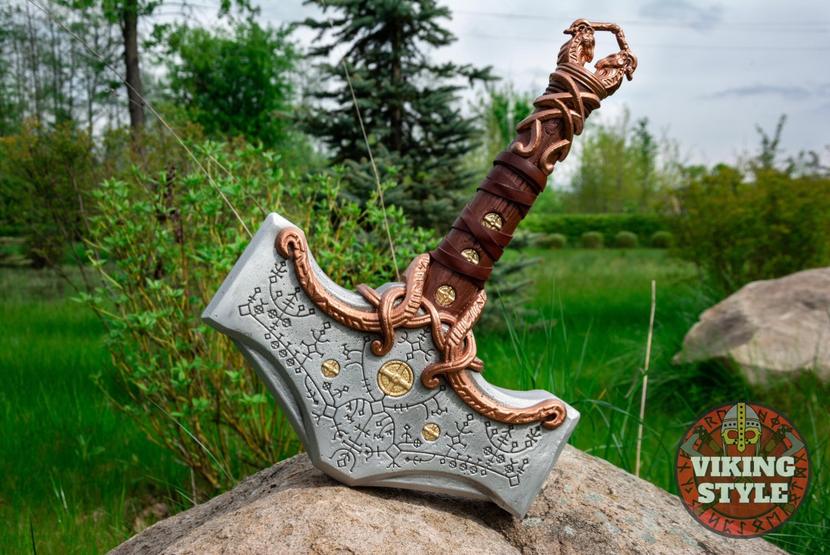 Large Mjölnir - Full Metal — VikingStyle
