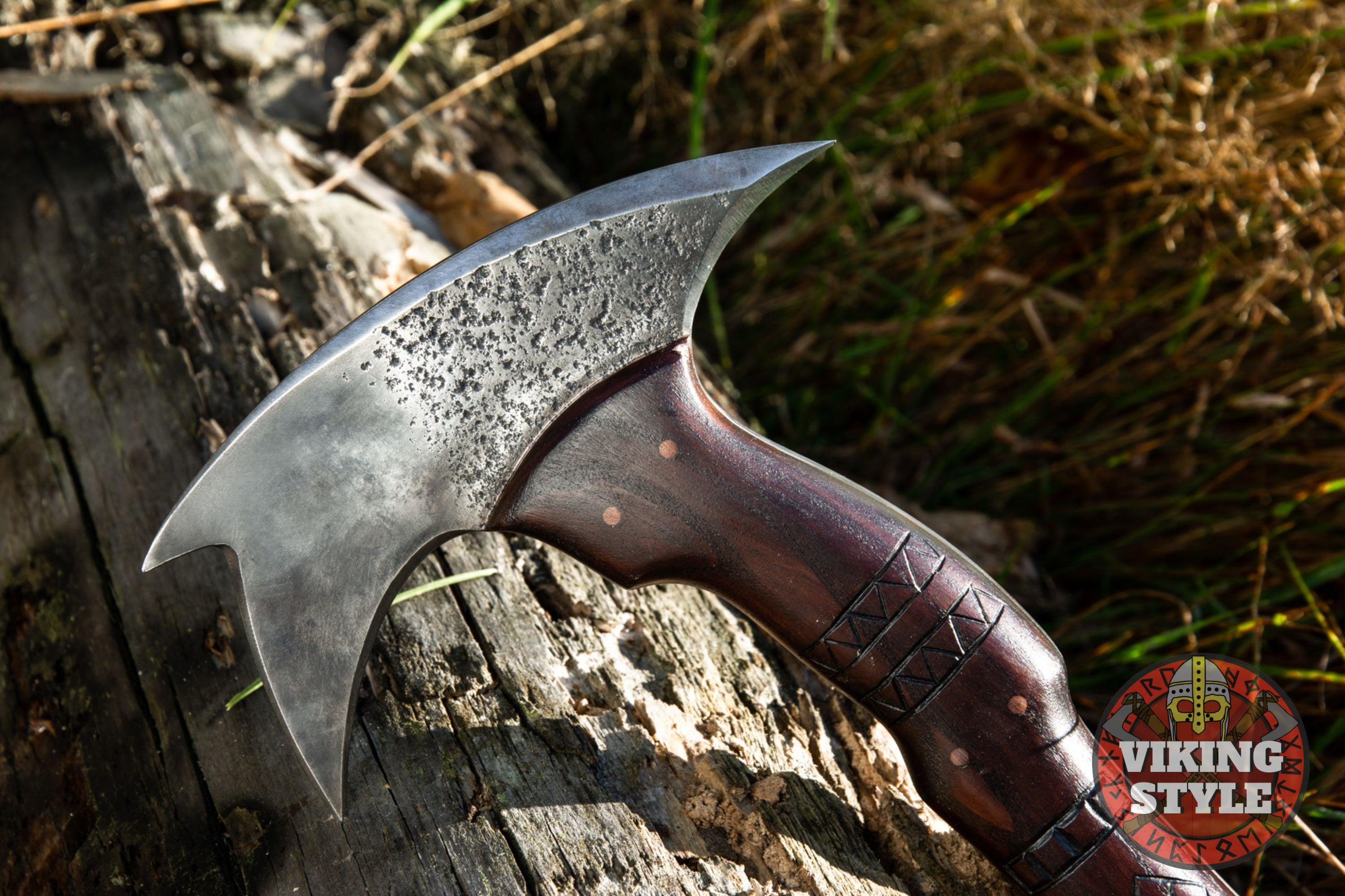 Handmade Throwing Axe - Tomohawk Skarde — VikingStyle
