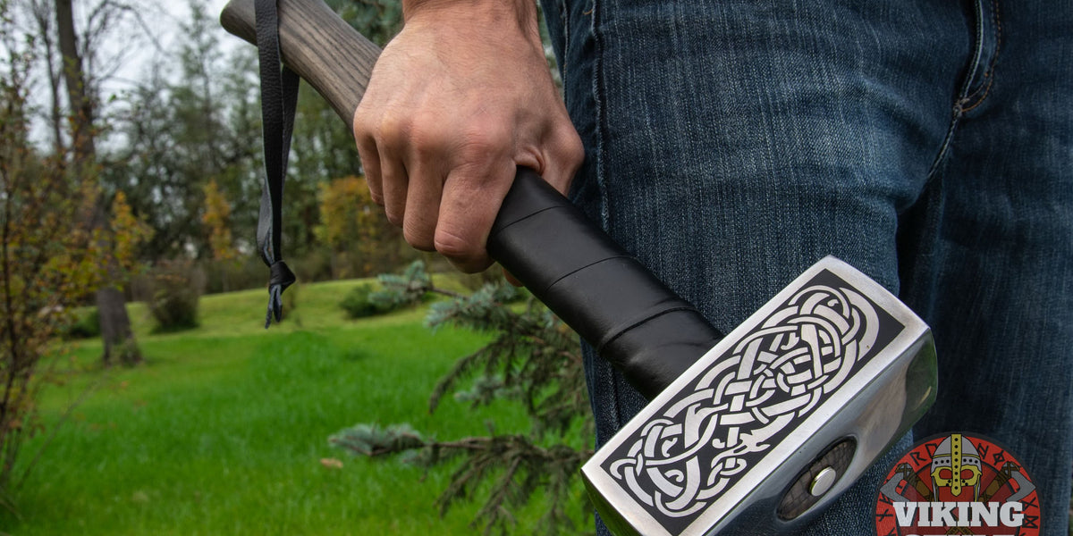 Handmade Viking Hammer - Jormungandr — VikingStyle