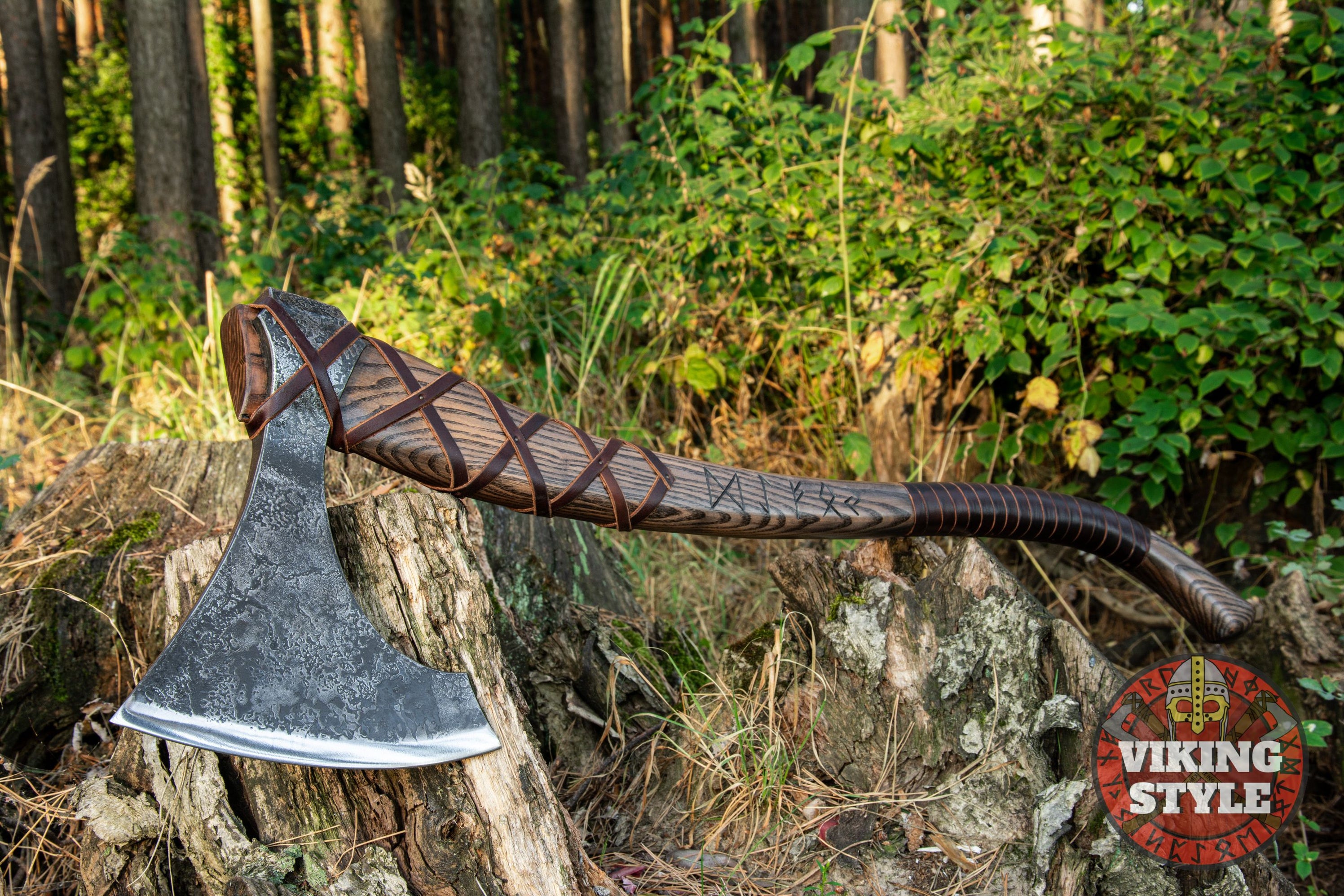Handmade Viking Axe - Ragnarok — VikingStyle