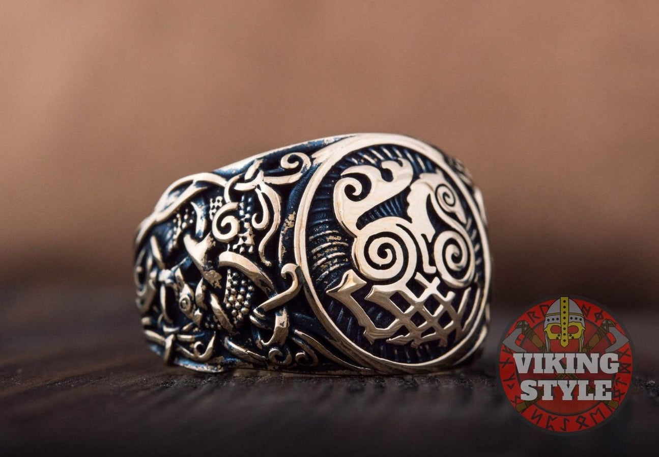 Viking Rings - Handmade Viking Rings for Sale - Real Gold, Silver ...