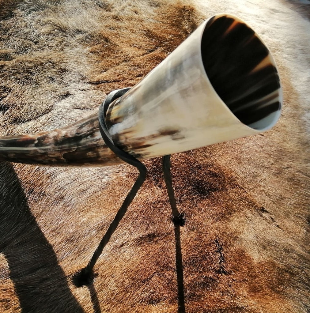 Hand Forged Horn Stand — VikingStyle