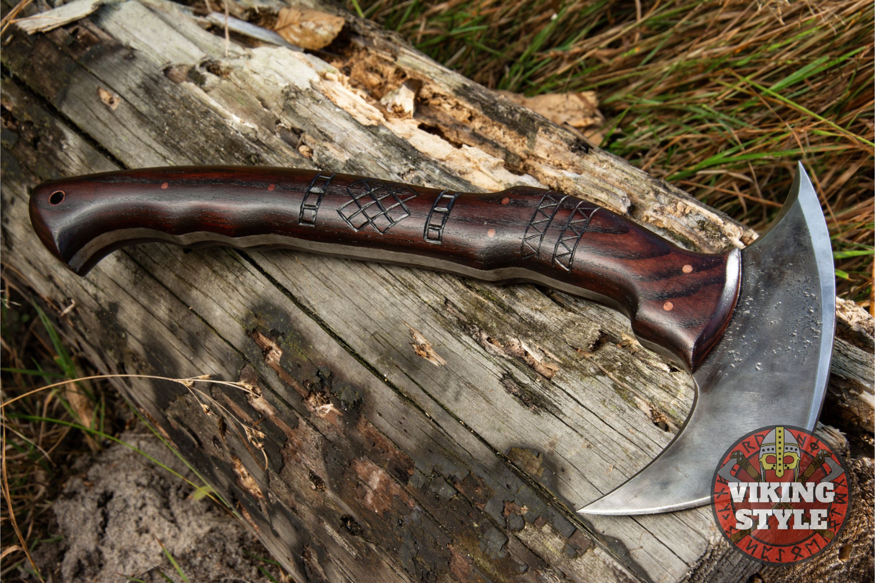 Handmade Throwing Axe - Tomohawk Skarde — VikingStyle