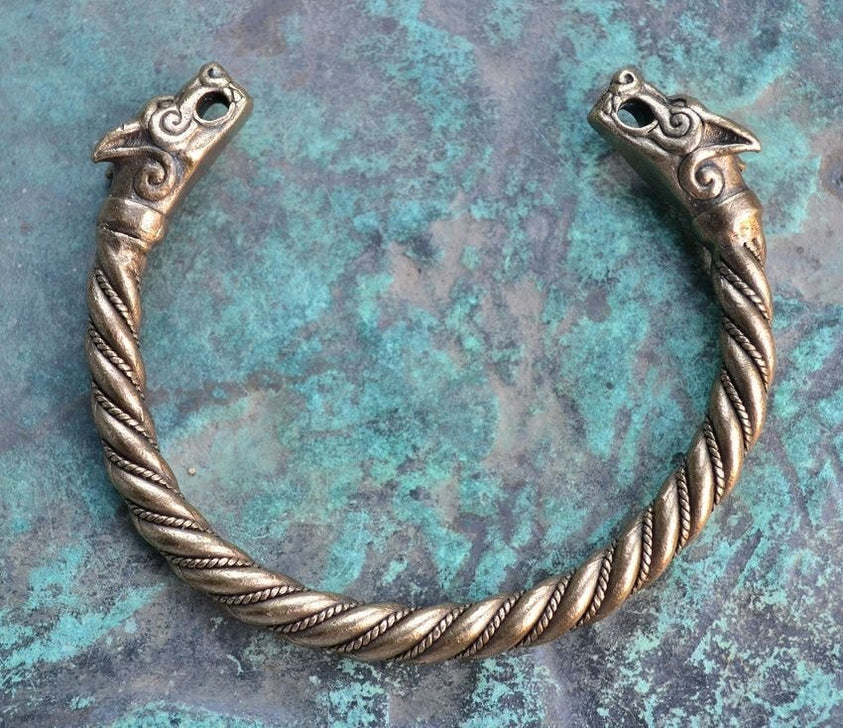 Traditional Viking Arm Ring - Fenrir — VikingStyle