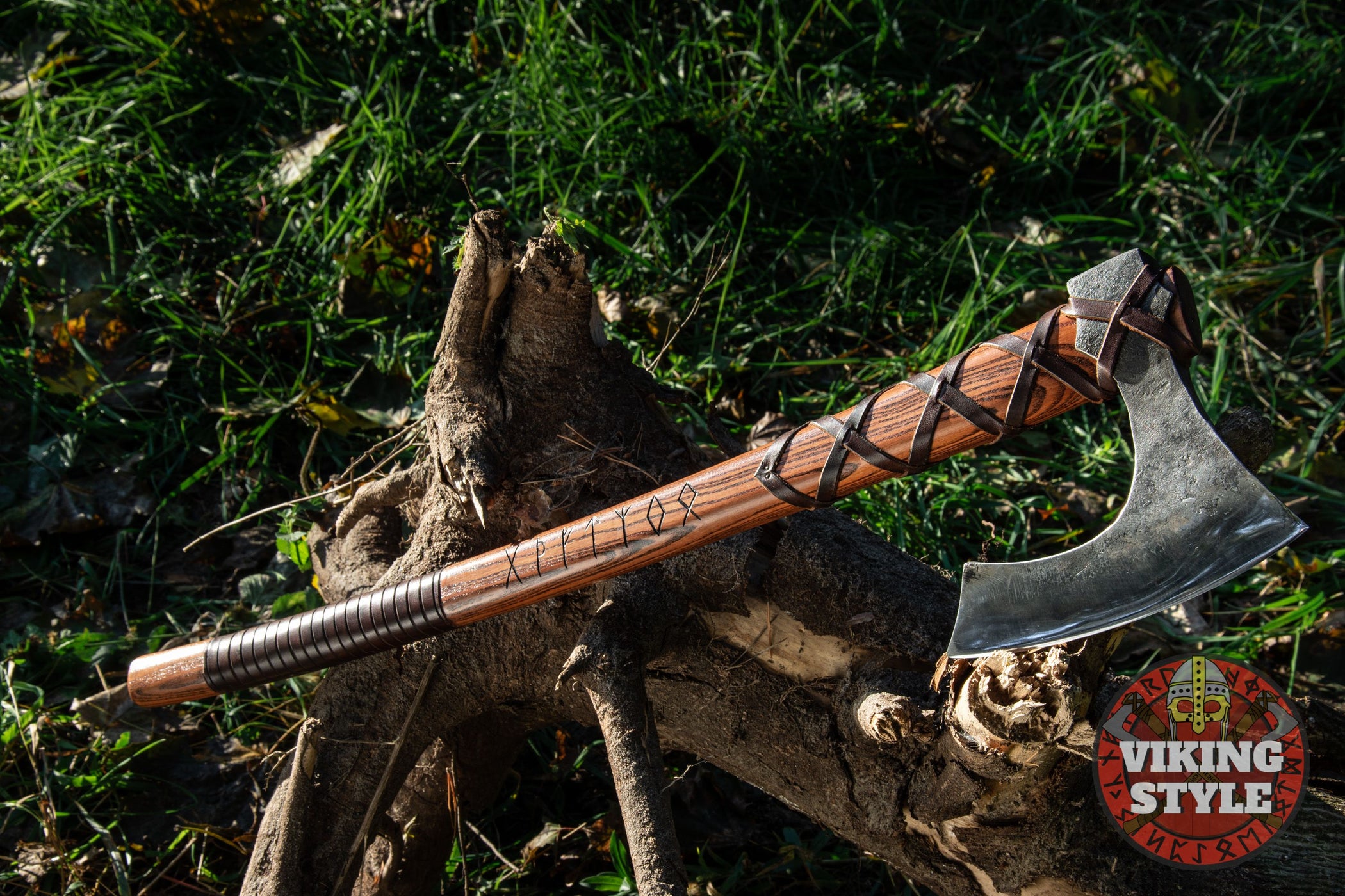 Traditional Viking Bearded Axe — VikingStyle