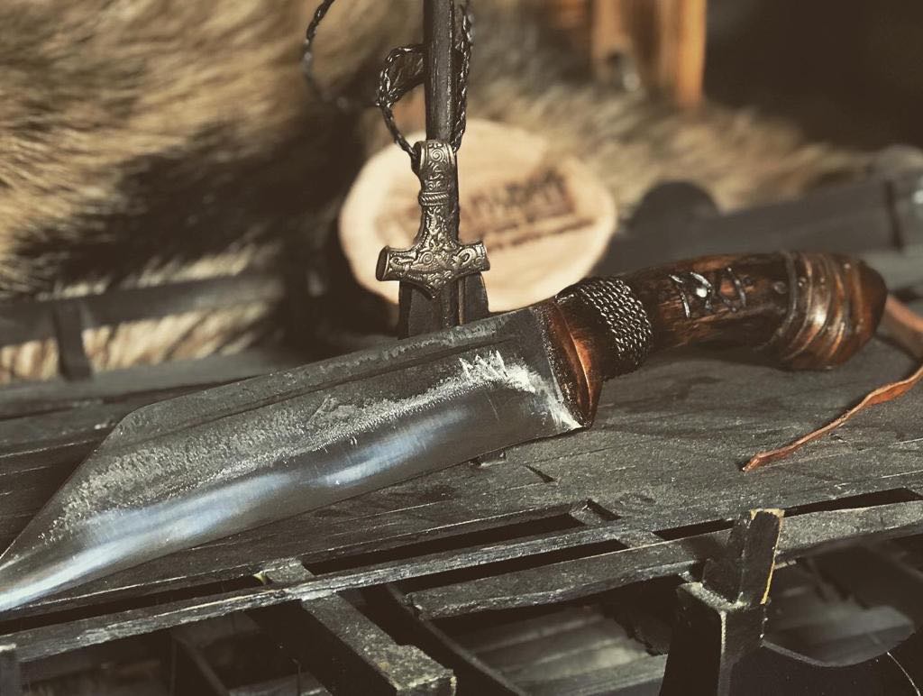 Viking Seax - Hand Forged Real Viking Seax for Sale — VikingStyle