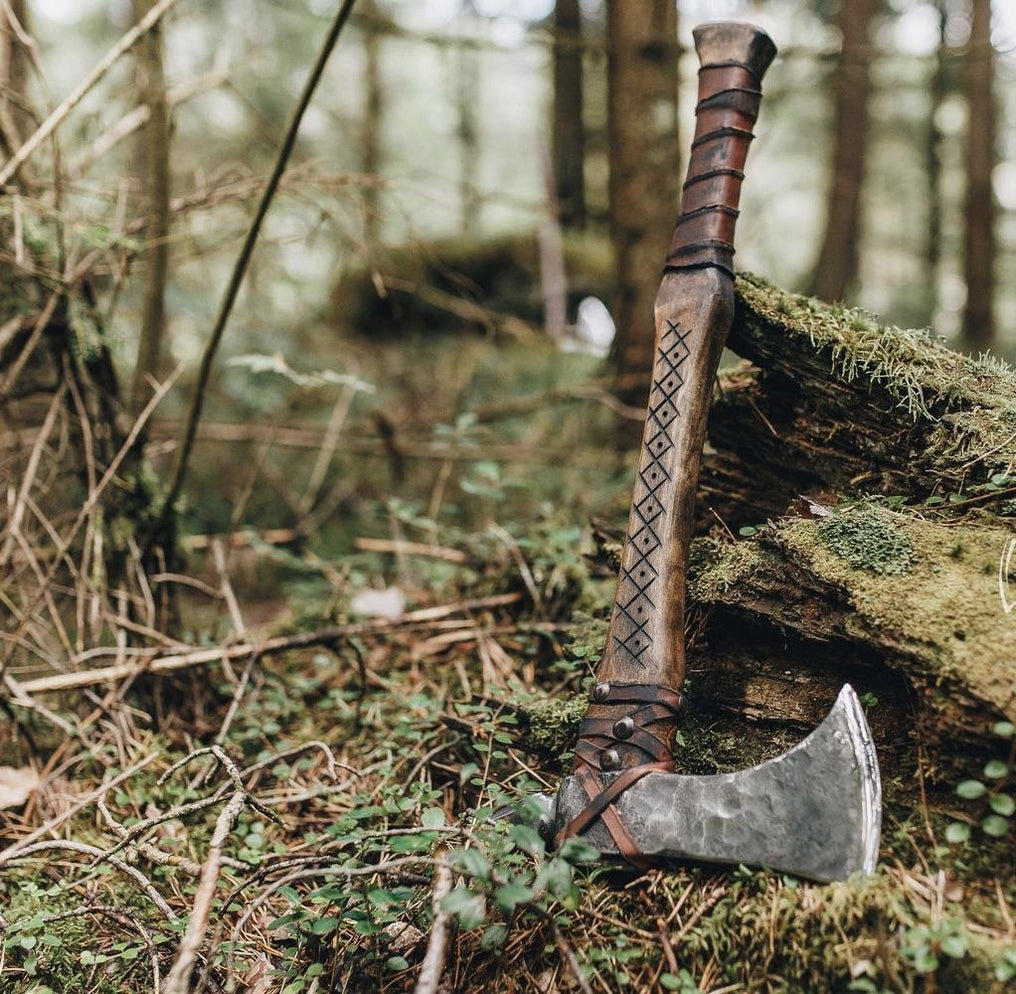 Viking Throwing Axe - Handmade Viking Throwing Axe For Sale — VikingStyle